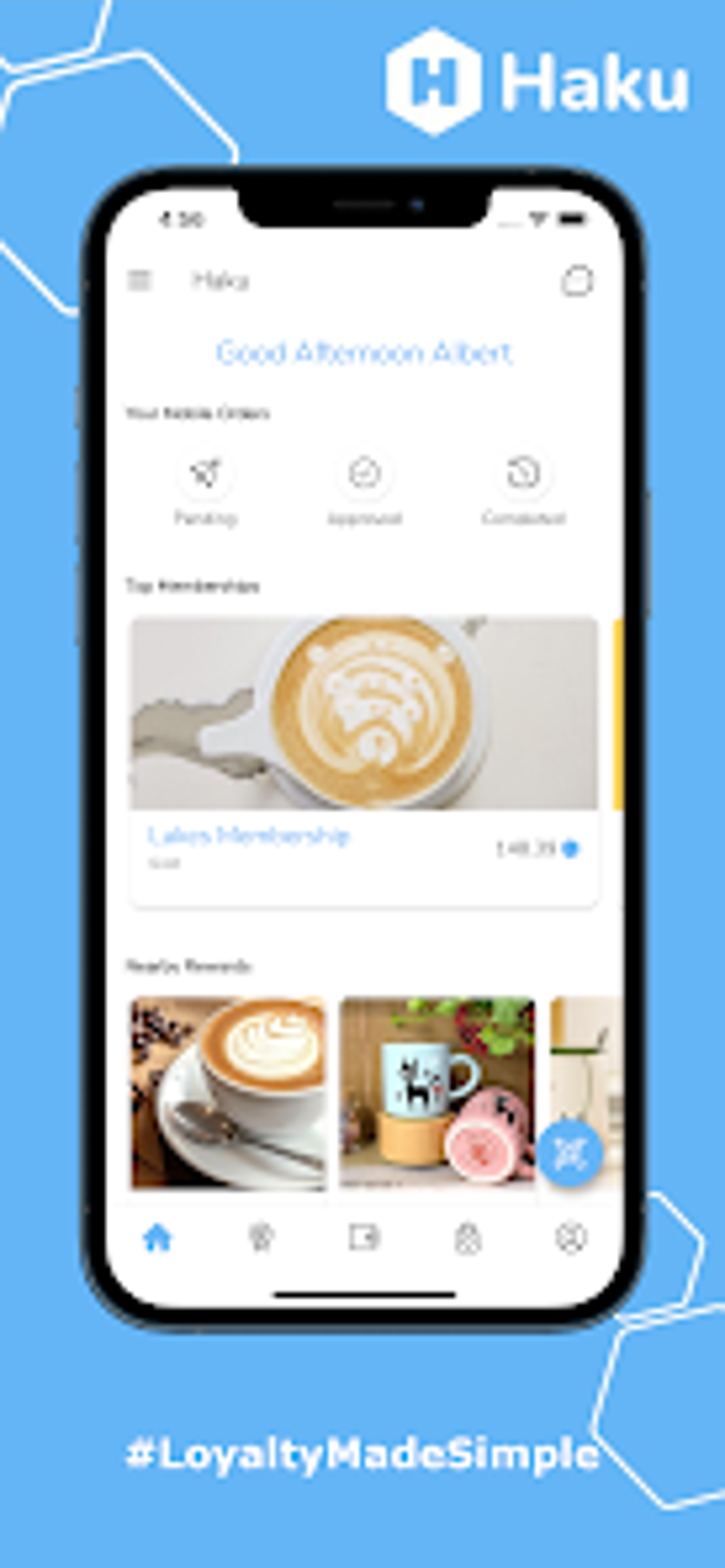 Android 용 Haku: Loyalty Made Simple - 다운로드