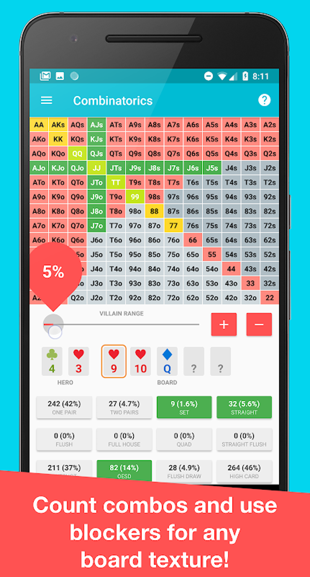 Preflop+ Poker GTO Nash Charts APK for Android - Download