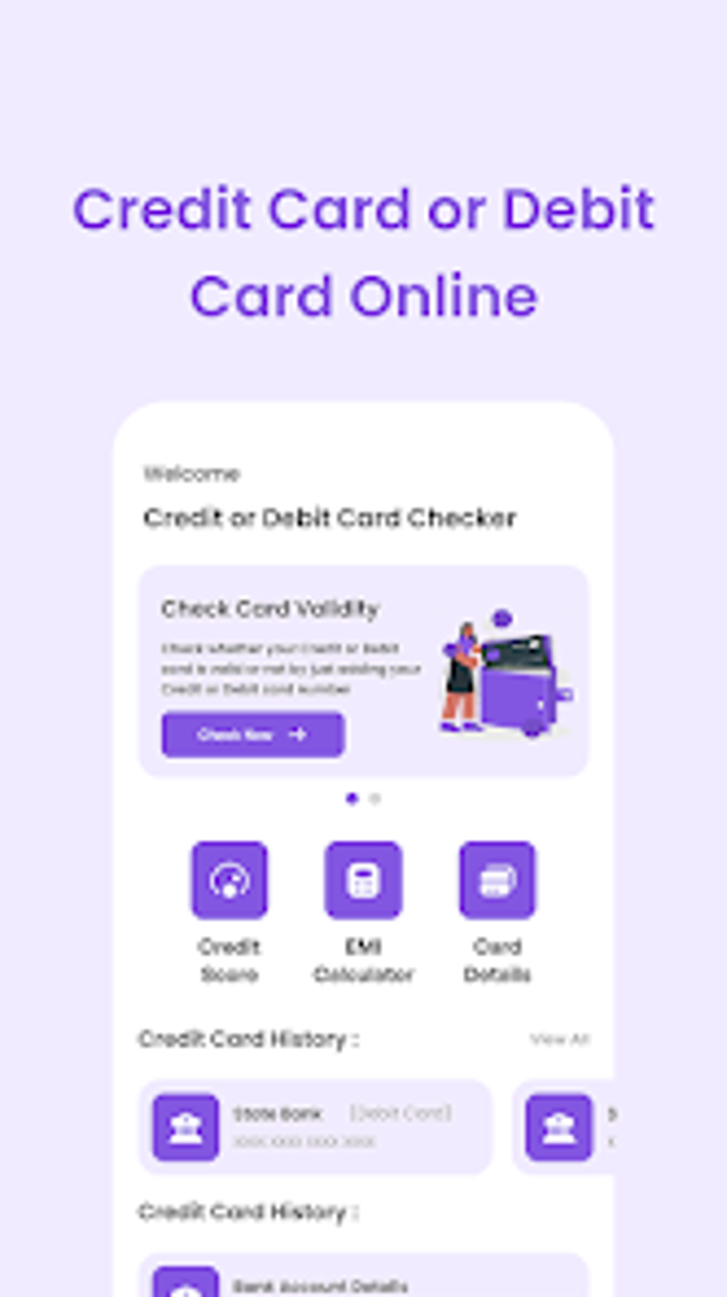 Credit Card Apply : Validation for Android - Download