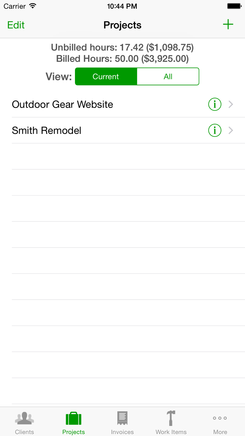 Timewerks Pro Billing for iPhone - Download