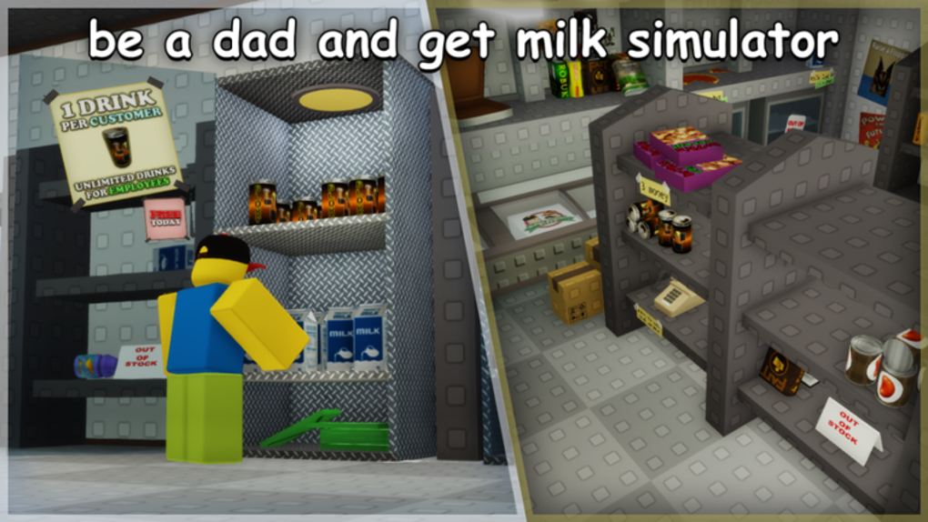 be a dad and get milk simulator ROBLOX için - Oyun İndir