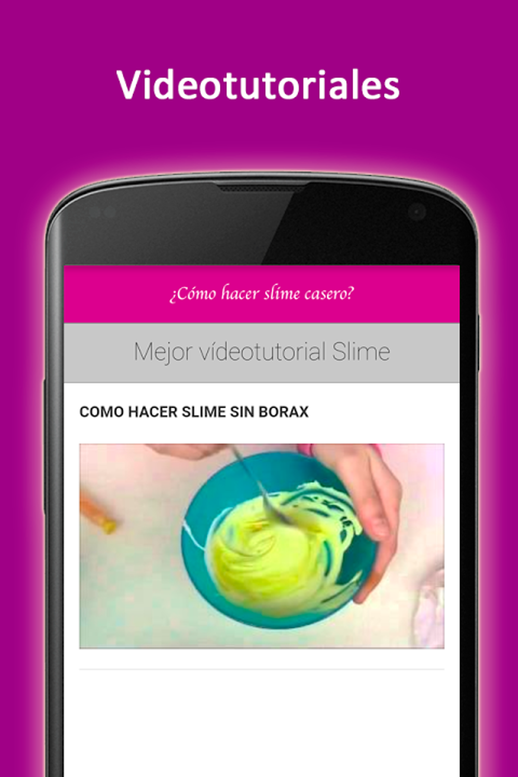 Slime DIY APK para Android - Descargar