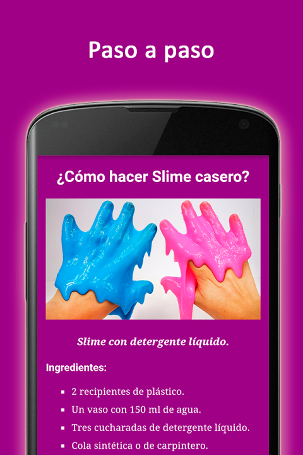 Slime DIY APK para Android - Descargar