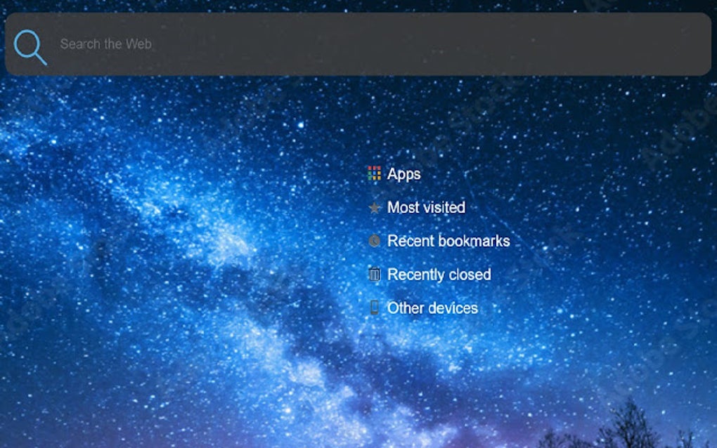Revolutionary New Tab para Google Chrome - Extensión Descargar