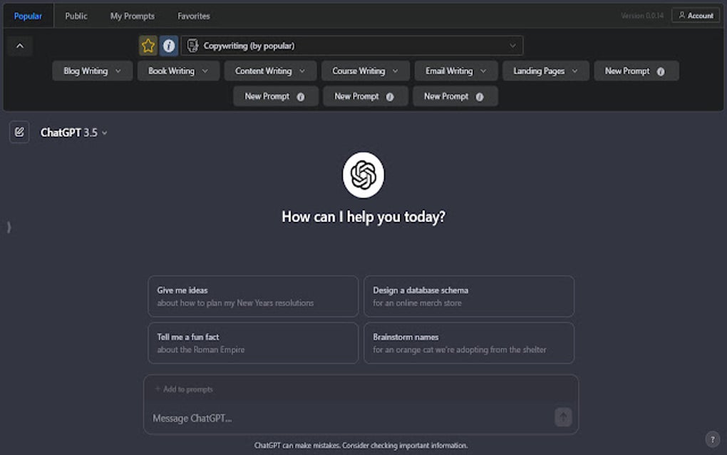 AI Prompt Lab Google Chrome 용 - 확장 프로그램 다운로드