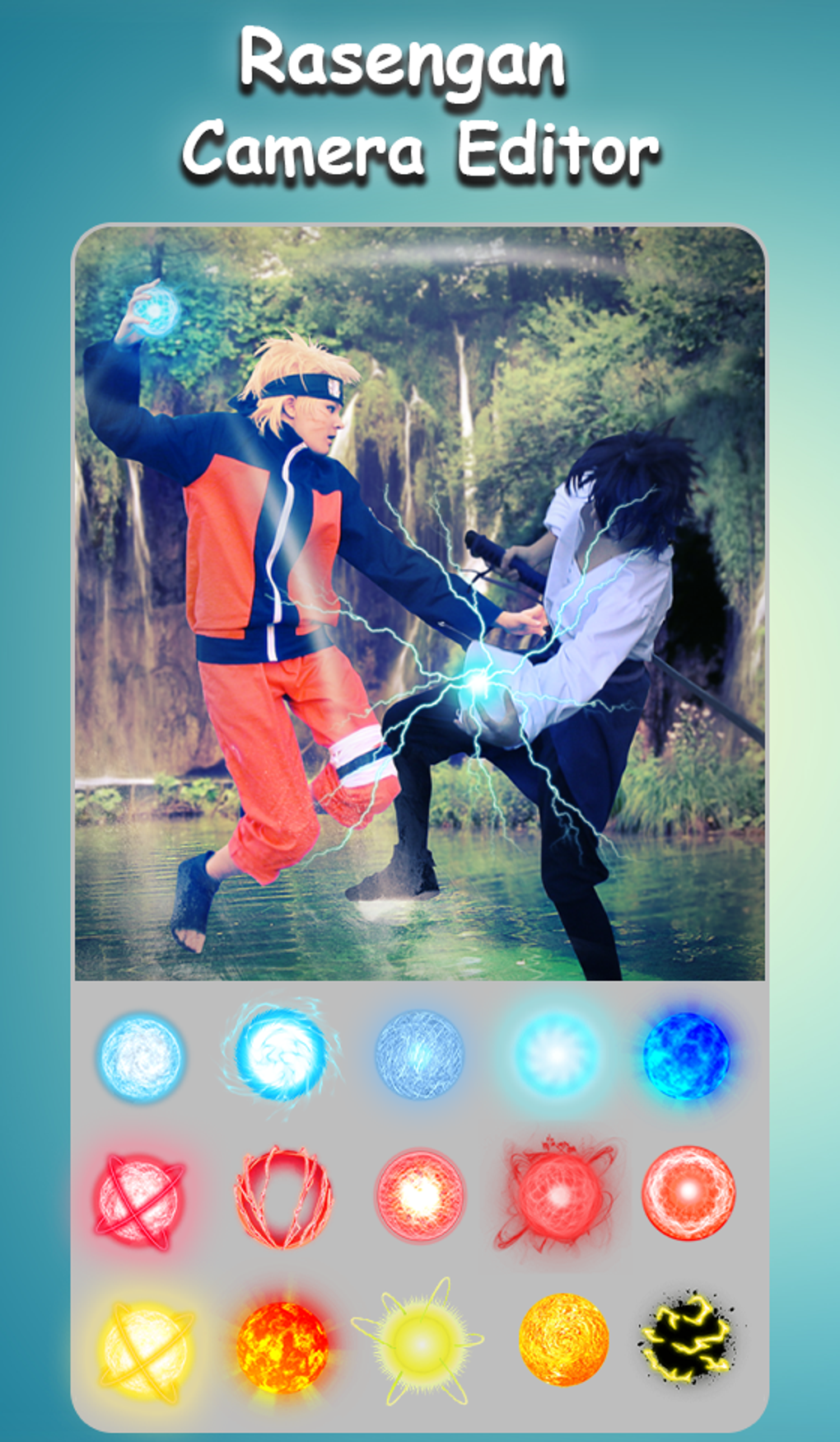 Rasengan Camera Editor - Anime Photo Editor for Android - Download