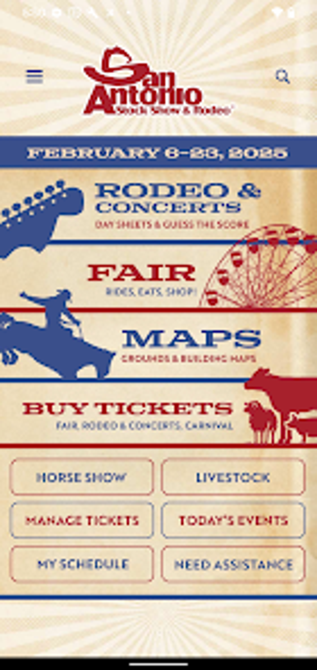 San Antonio Stock Show Rodeo para Android - Descargar