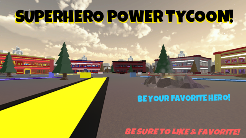 NEW Superhero Power Tycoon for ROBLOX - Game Download