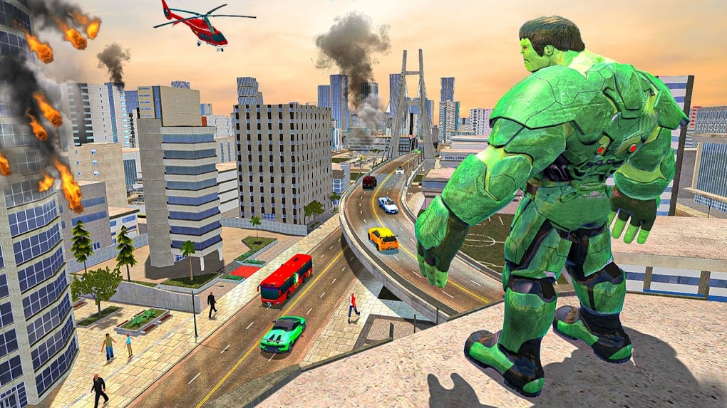 Incredible Monster Superhero City Battle for Android - Download