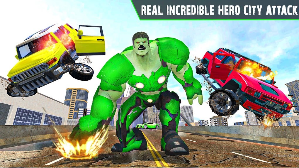 Incredible Monster Superhero City Battle for Android - Download