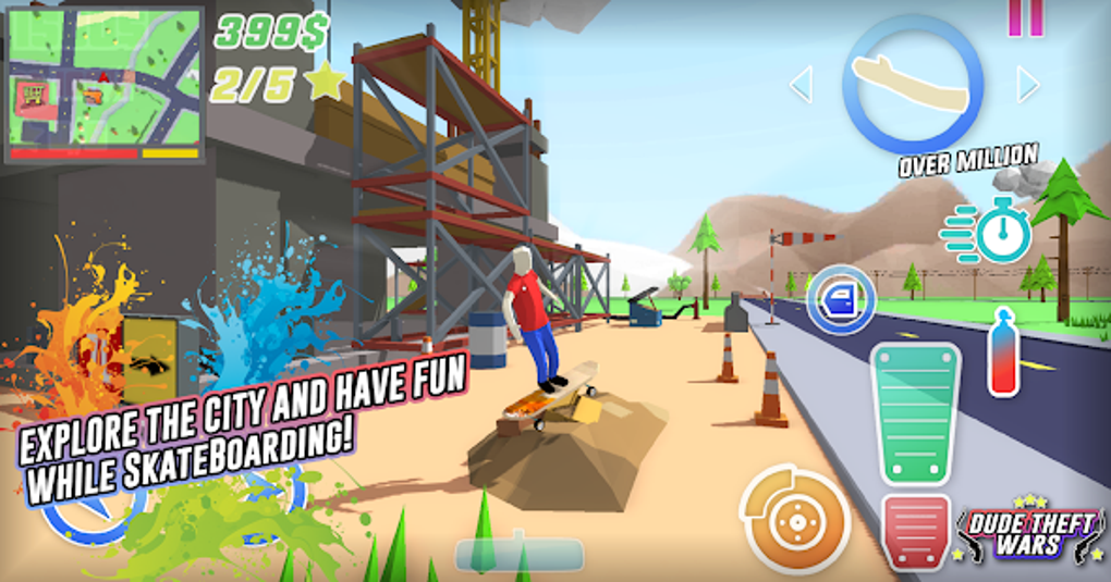Dude Theft Wars: Open World Sandbox Simulator BETA APK para Android ...