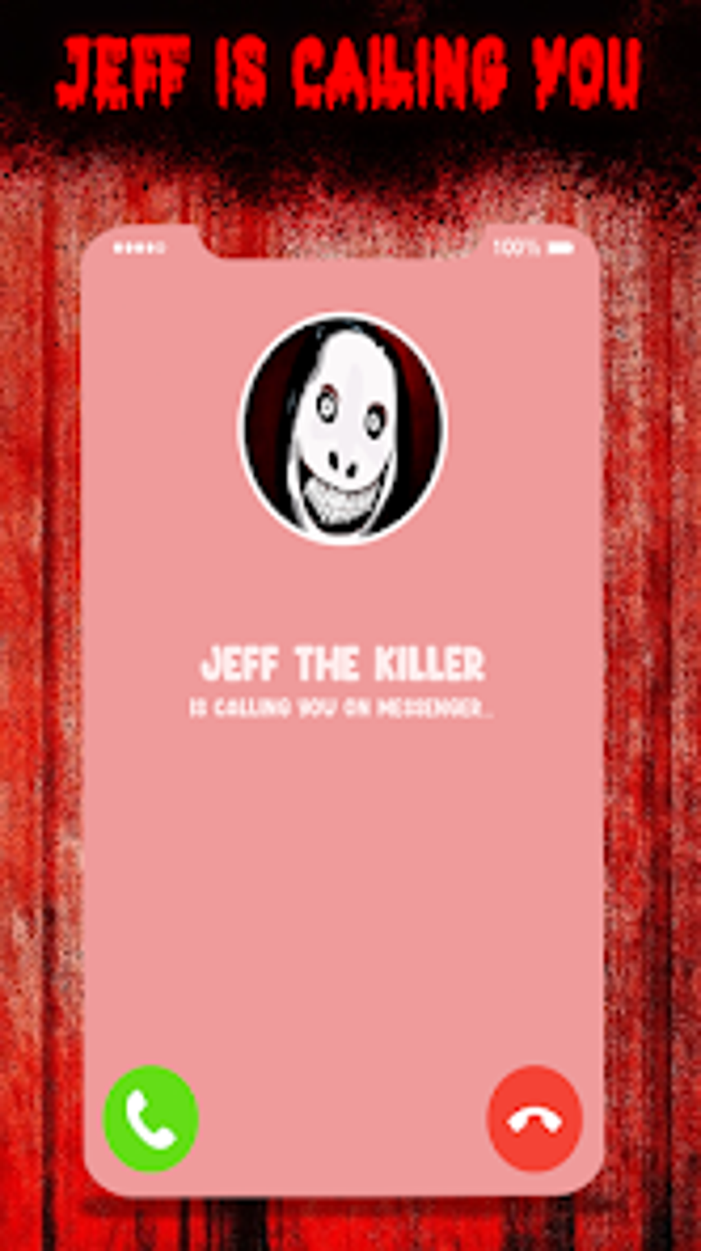 Jeff The Killer Video call for Android - Download