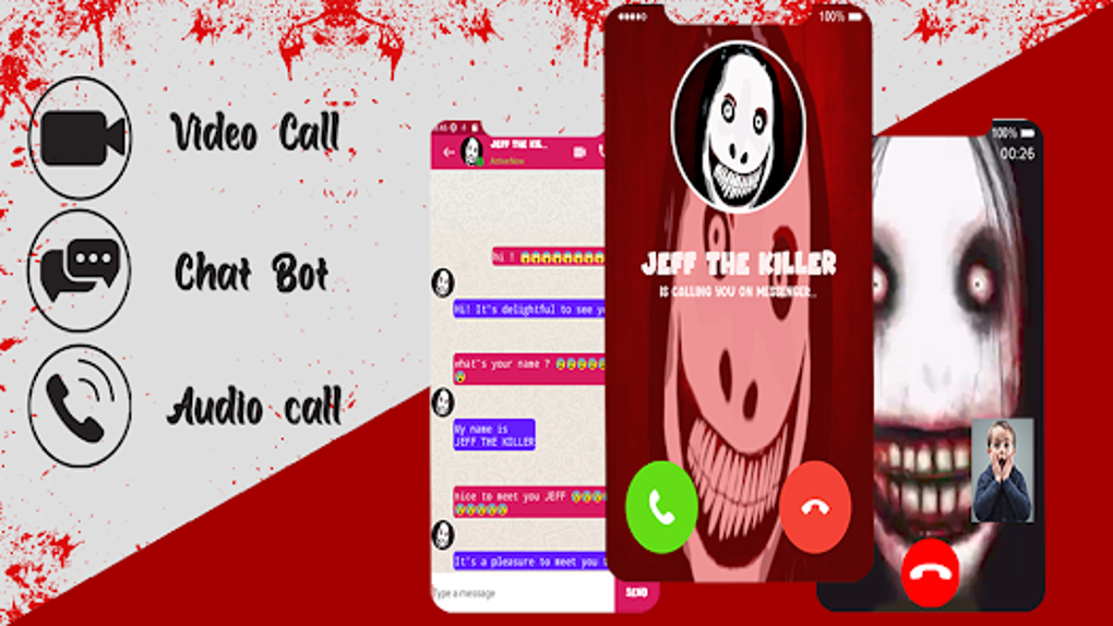 Jeff The Killer Video call for Android - Download