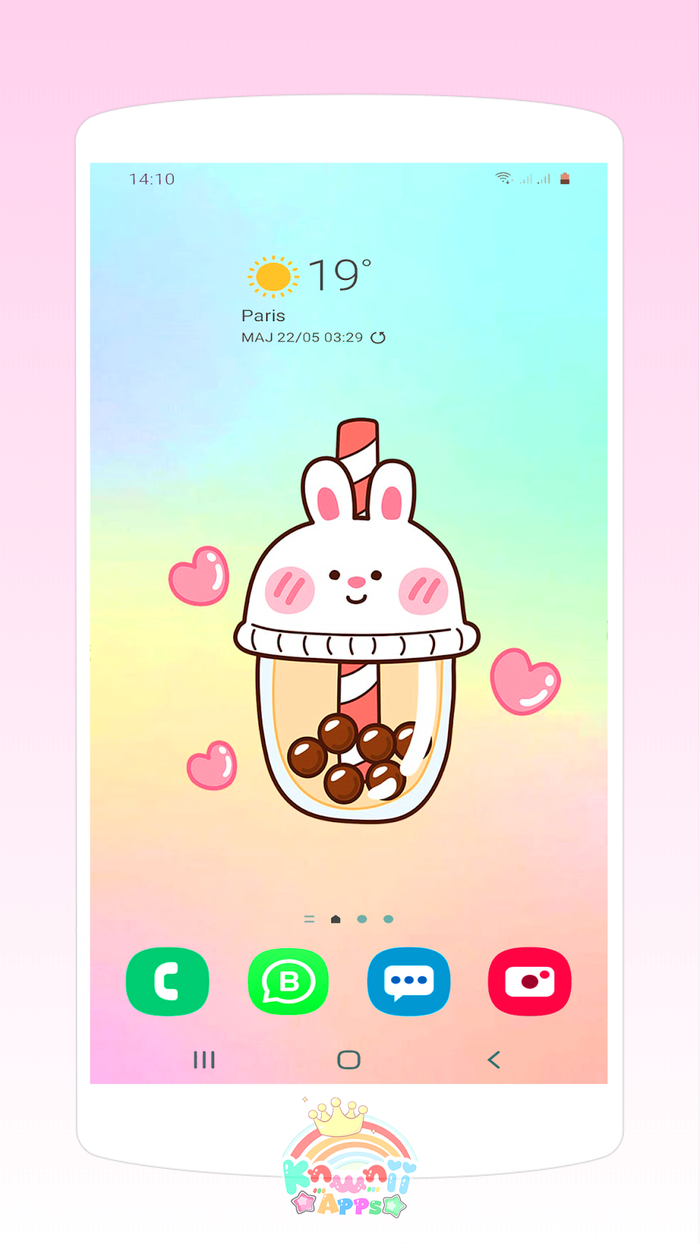 Strawberry Backgrounds Cute Kawaii Wallpapers Per Android Download
