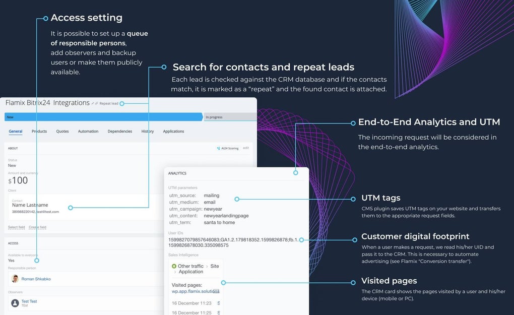 Flamix: Bitrix24 and Contact Form 7 integrations pour WordPress ...