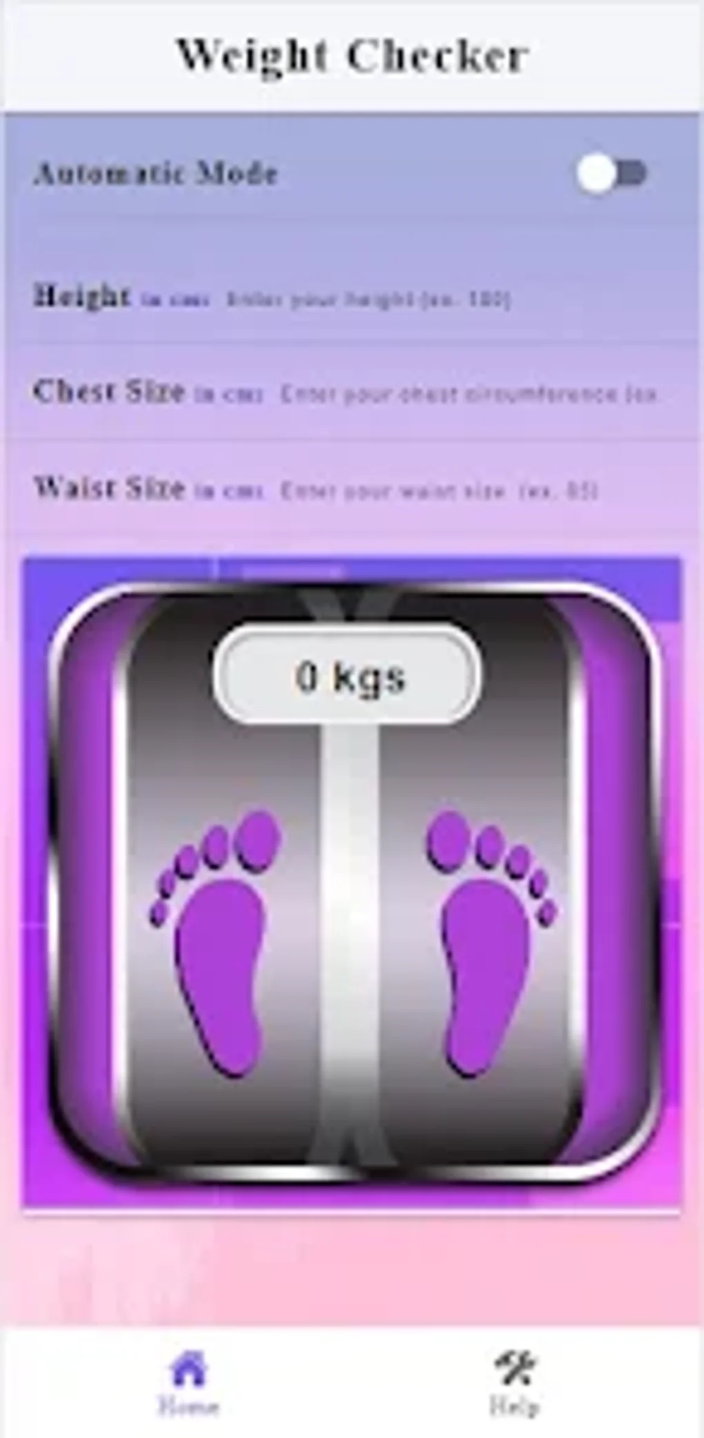 Weight Checker - Calculator for Android - Download