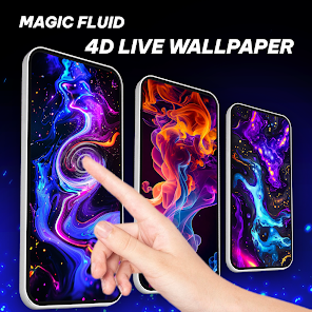 Magic Fluids - Live Wallpaper pour Android - Télécharger