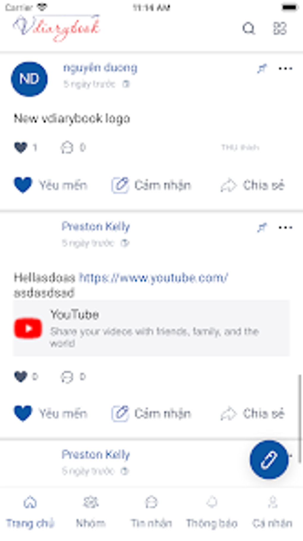 Vdiary book para Android - Download