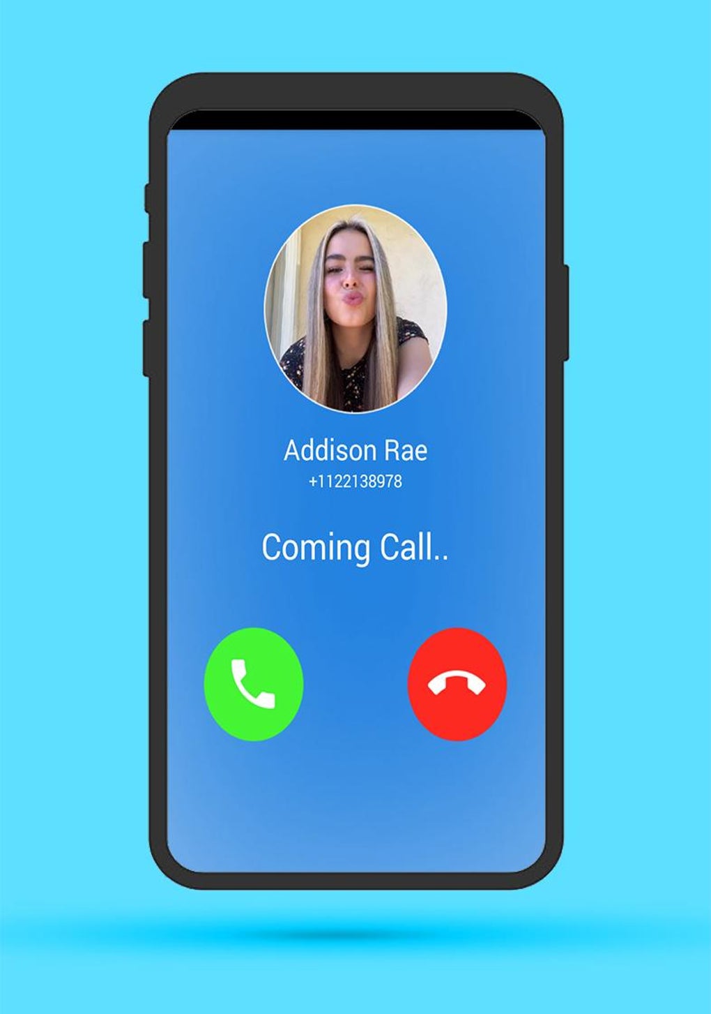 Android Addison Rae Fake Call 
