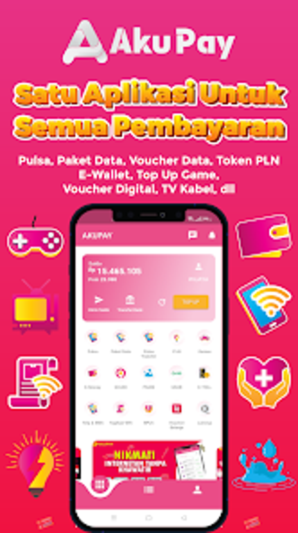 Akupay - Topup Game Murah para Android - Descargar