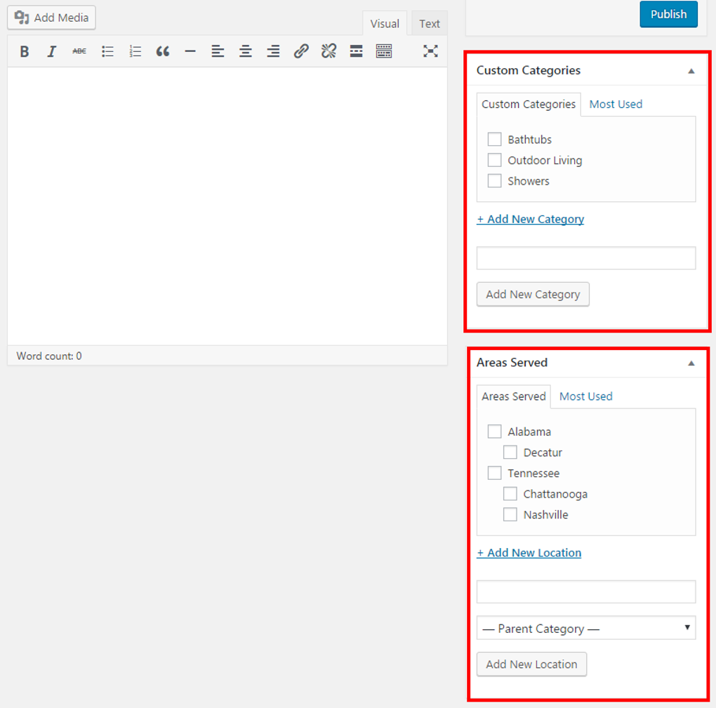Socius Marketing Page Taxonomy for WordPress - Download