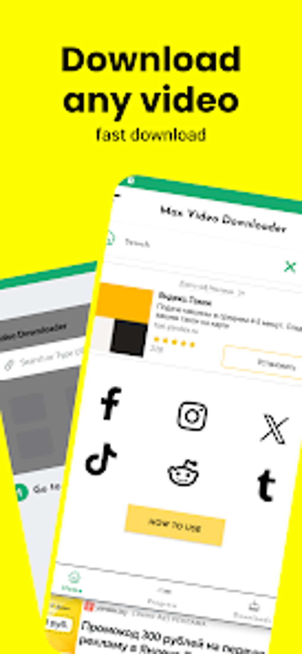Snap-tubè All Video Downloader per Android - Download