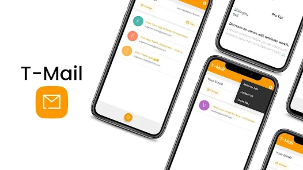 T-Mail : Temporary E-mail para Android - Descargar