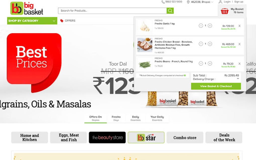 Cookin'Cart | One-click Grocery Purchase for Google Chrome - Extension ...