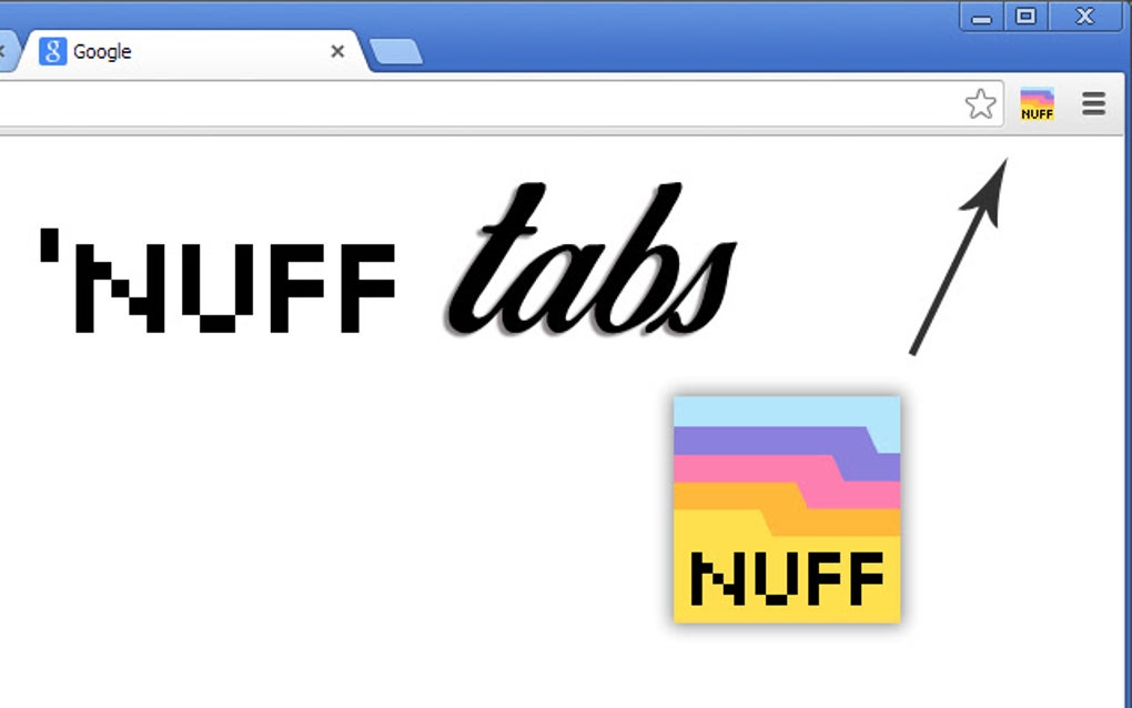 'Nuff Tabs para Google Chrome - Extensión Descargar
