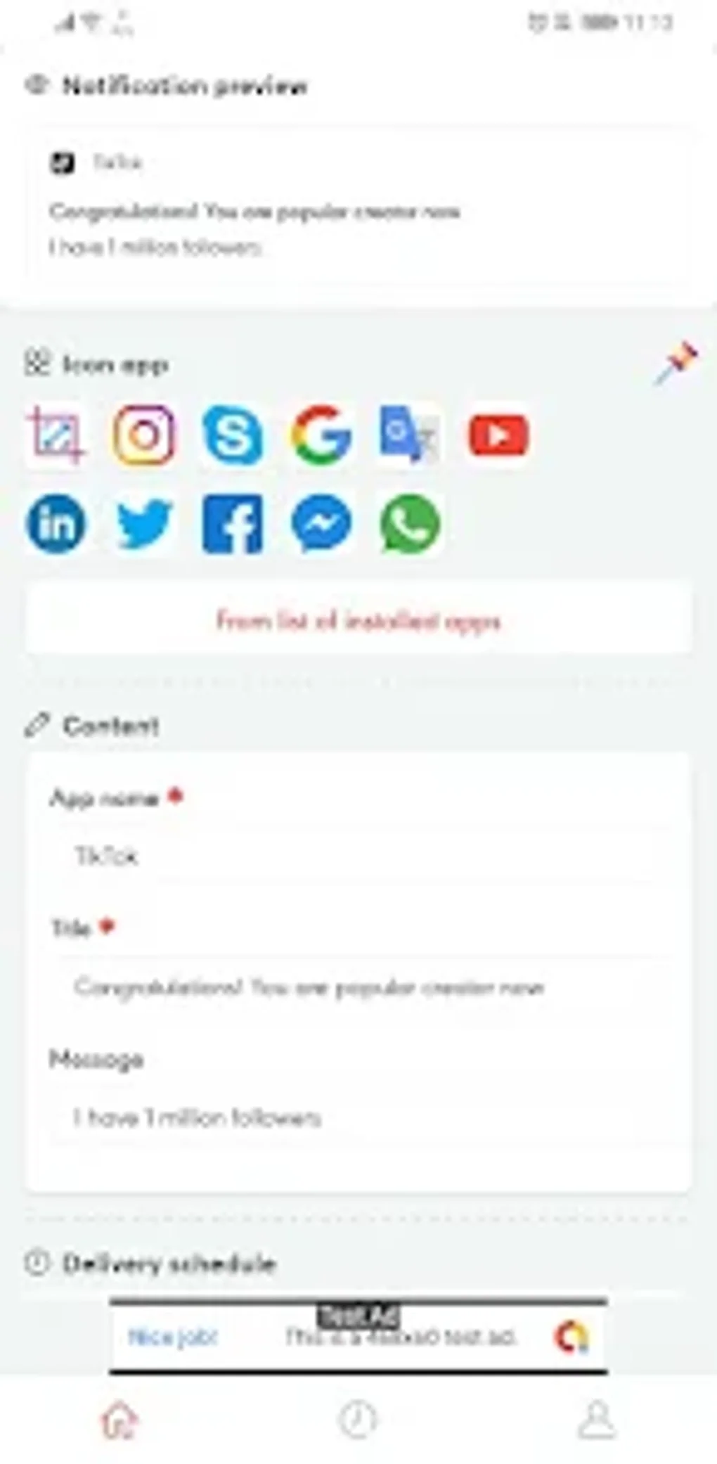 Funny notification for Android - Download
