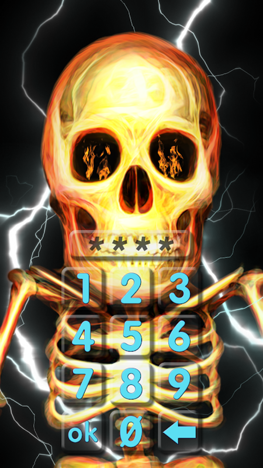 Skull lock screen. APK para Android - Descargar