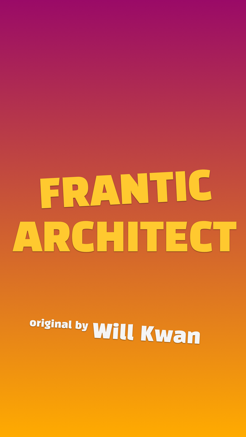 Frantic Architect for iPhone - Download