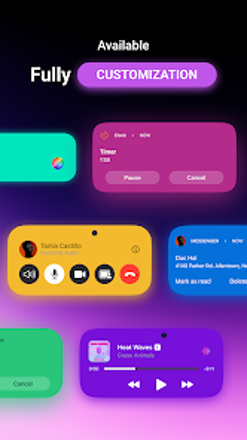 Dynamic Island - Notch iOS 16 for Android - Download