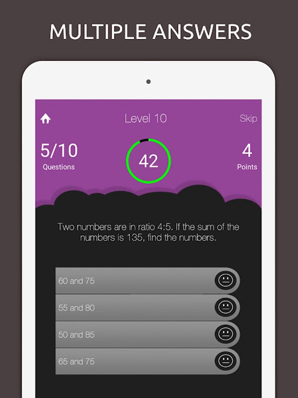 Math Quiz Mathematics Test APK F r Android Download