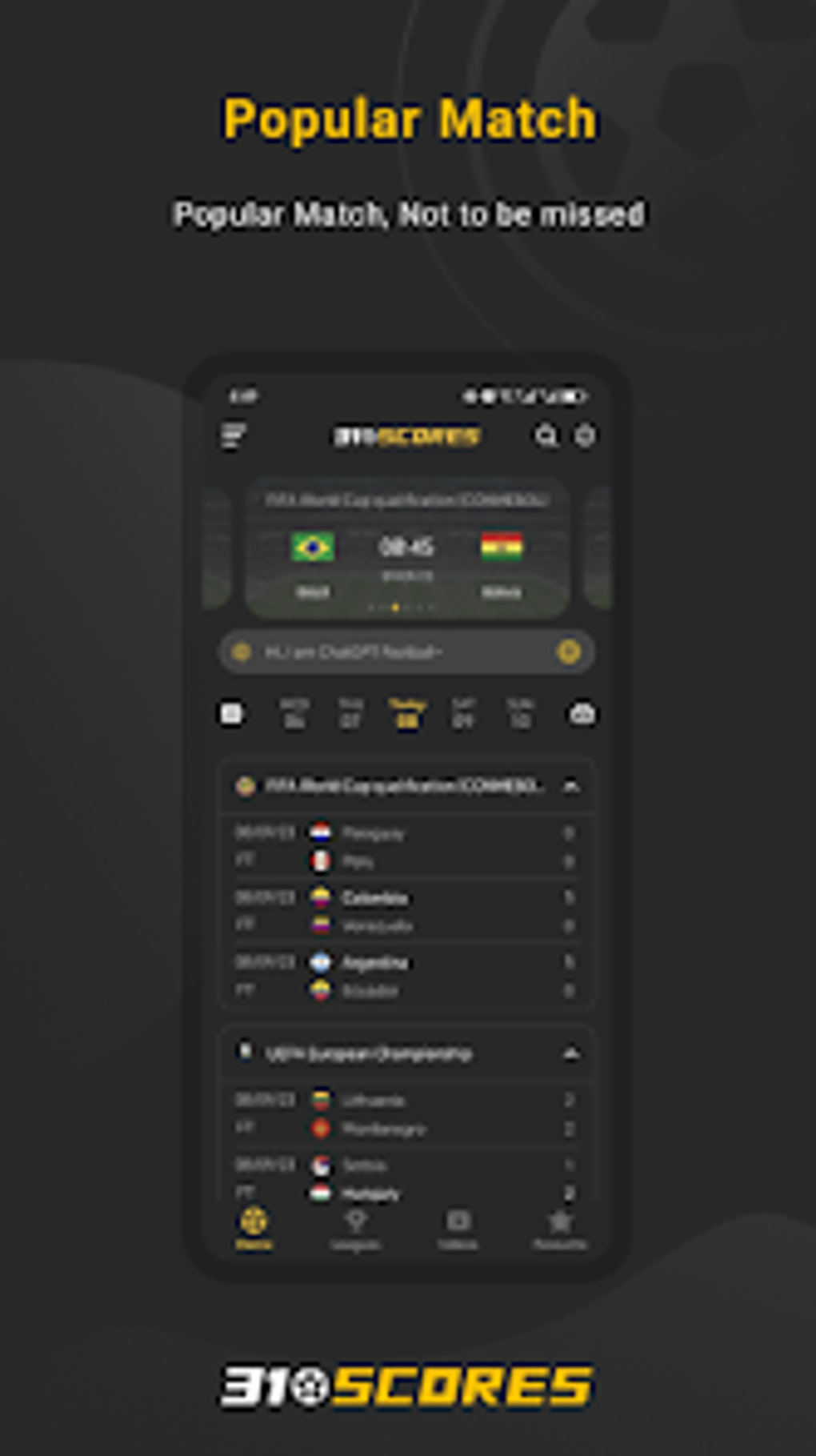 310Scores for Android - Download