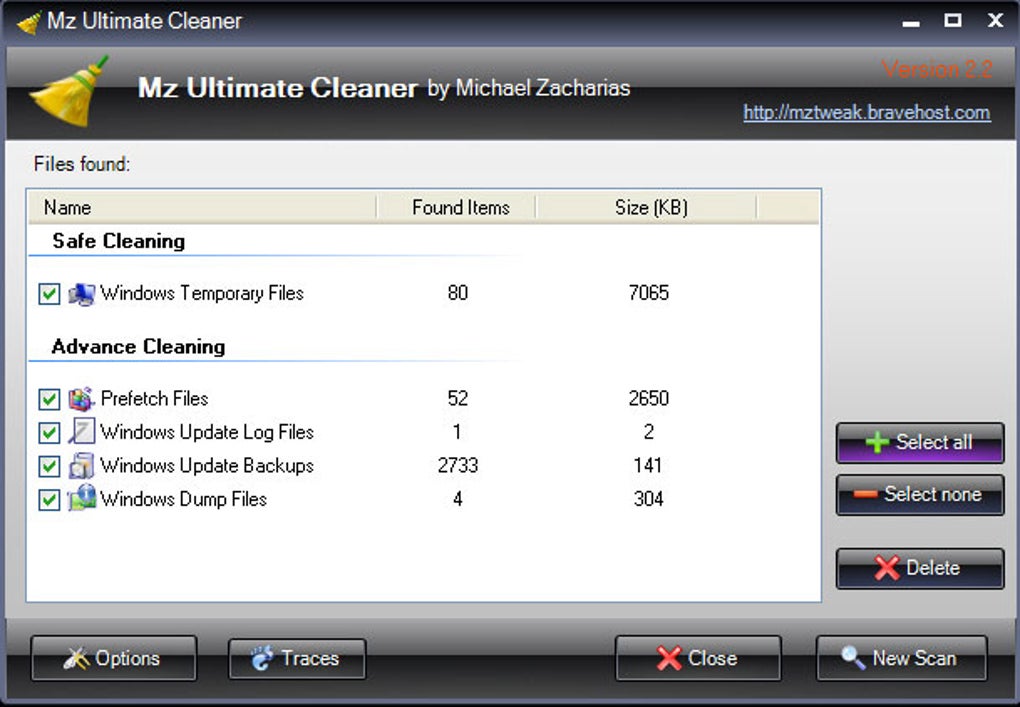 Mz Ultimate Cleaner - Download