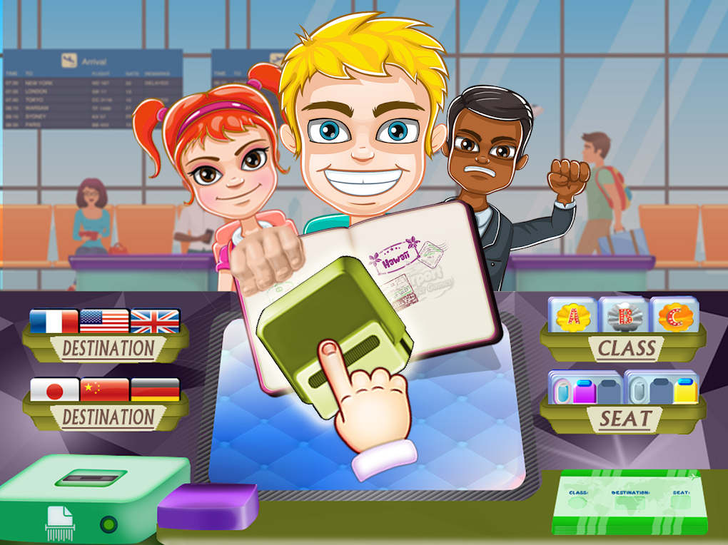 Flight Attendant Cabin Crew Airhostess Games 2021 für Android - Download