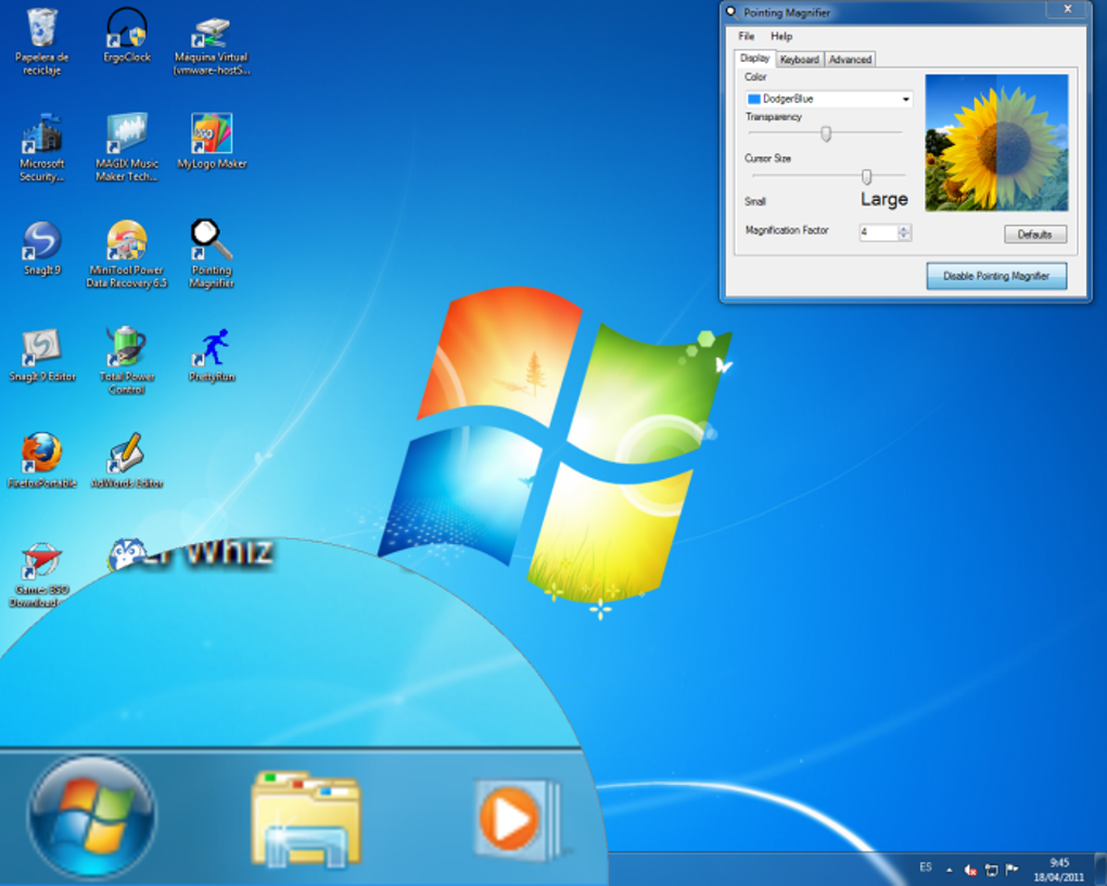 Pointing Magnifier - Descargar
