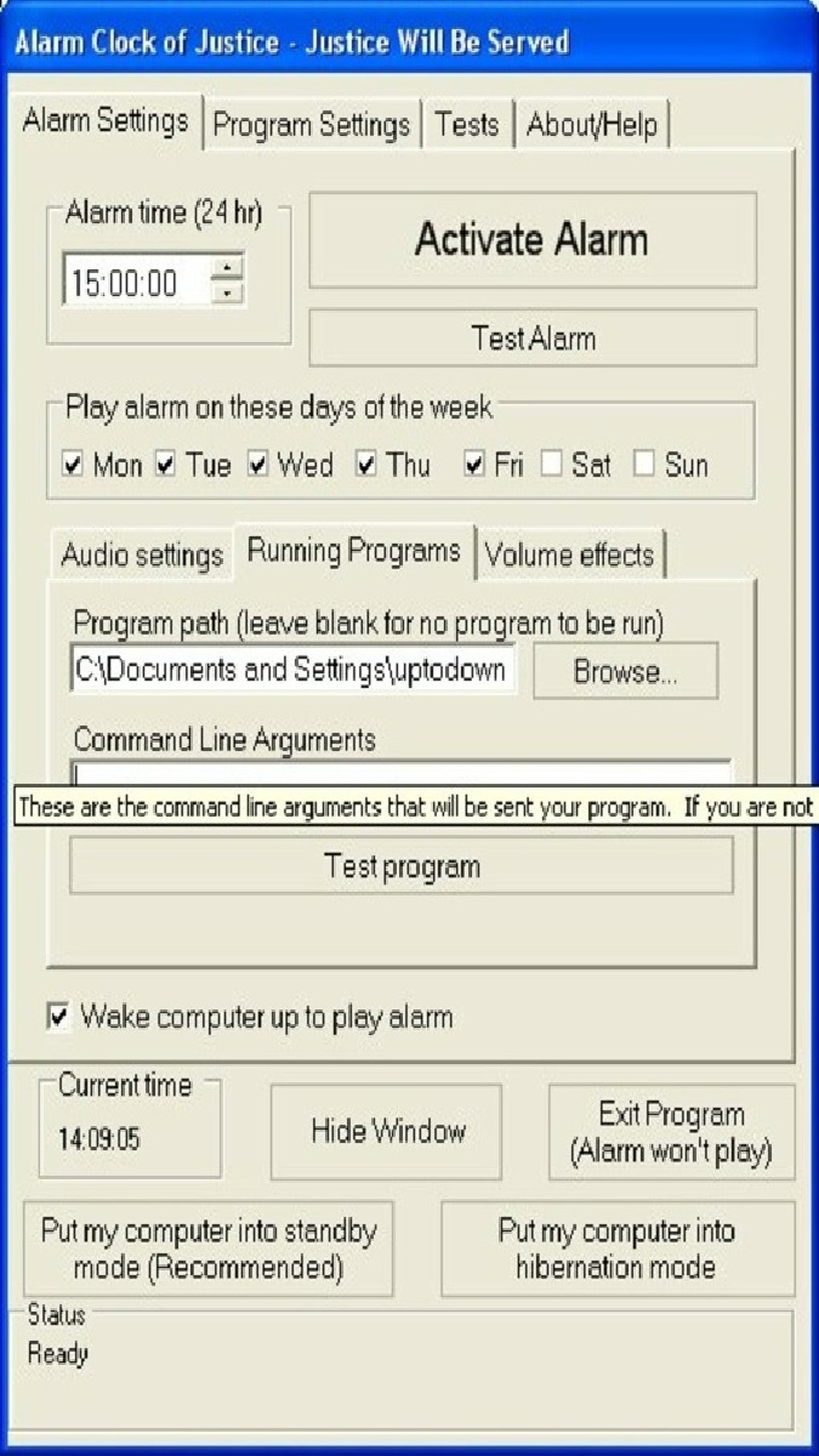 Alarm Clock of Justice - Download