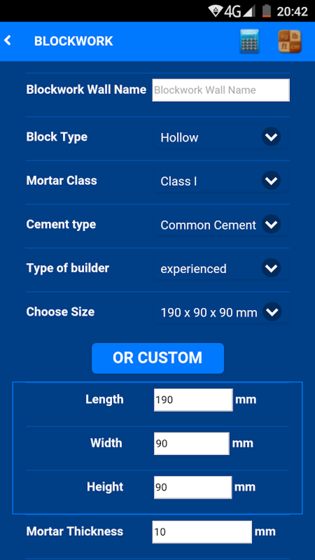 Civil Quantity Estimator APK for Android - Download