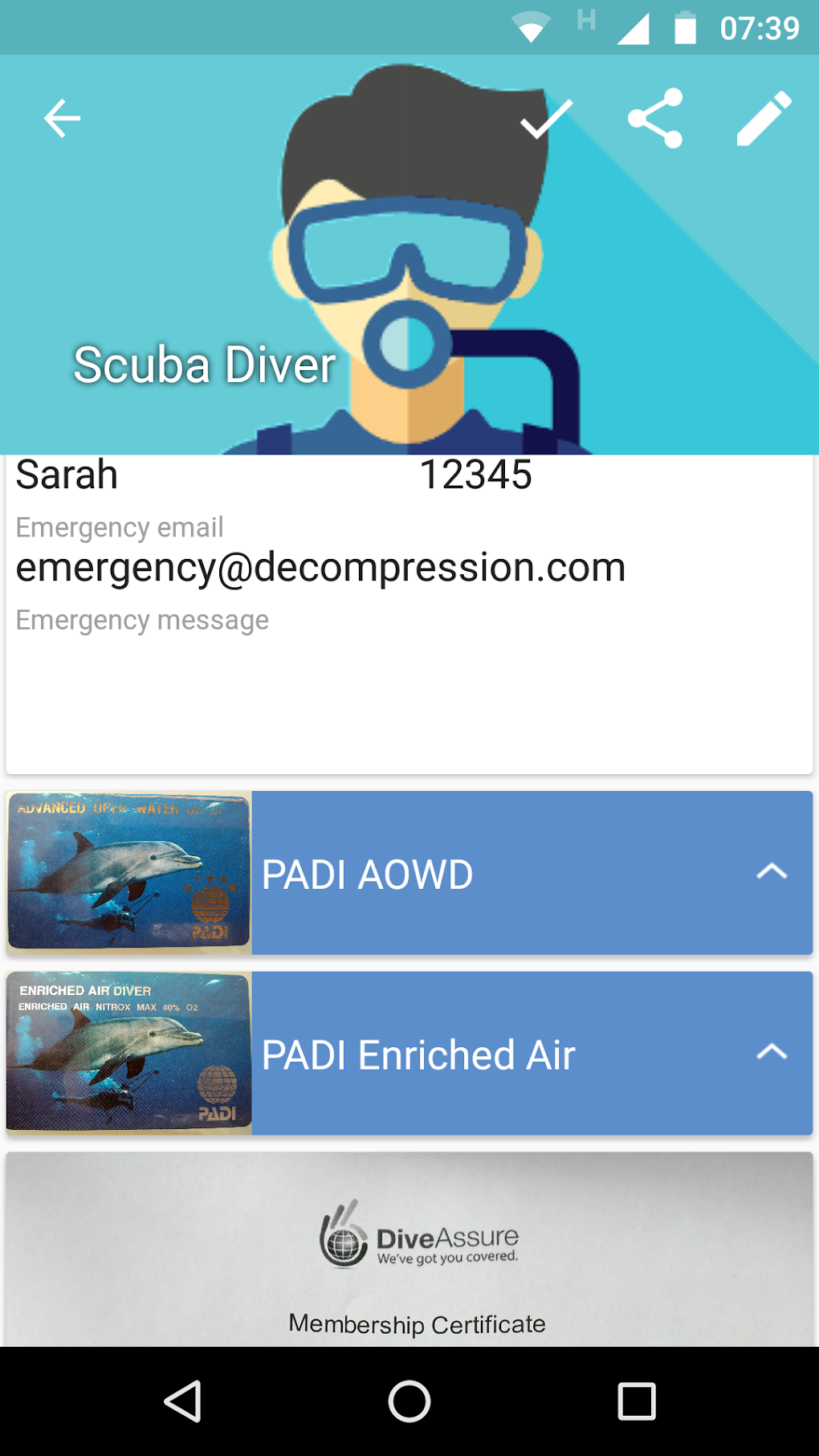 DiveMate Scuba Dive Log for Android - Download