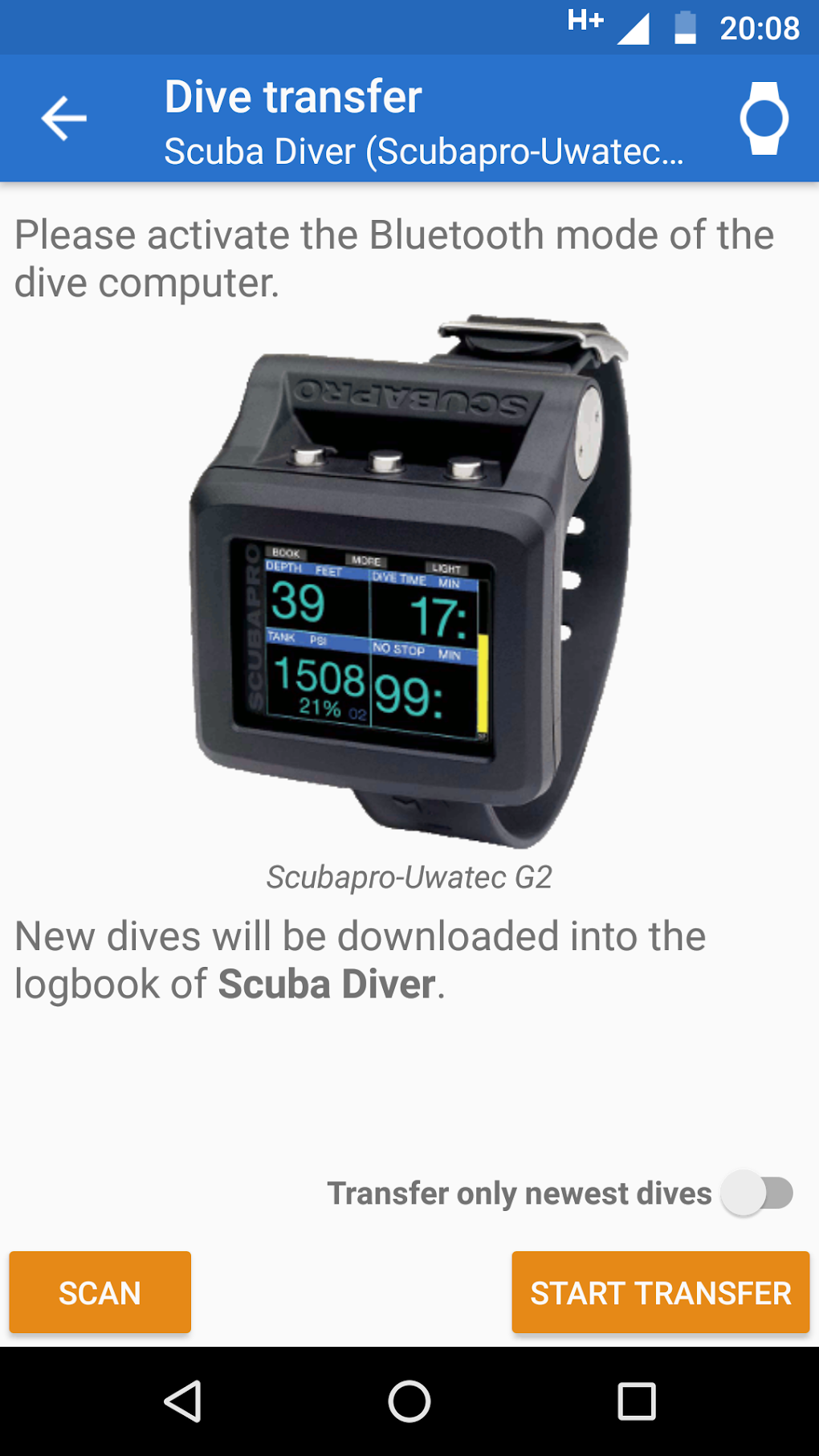 DiveMate Scuba Dive Log for Android - Download