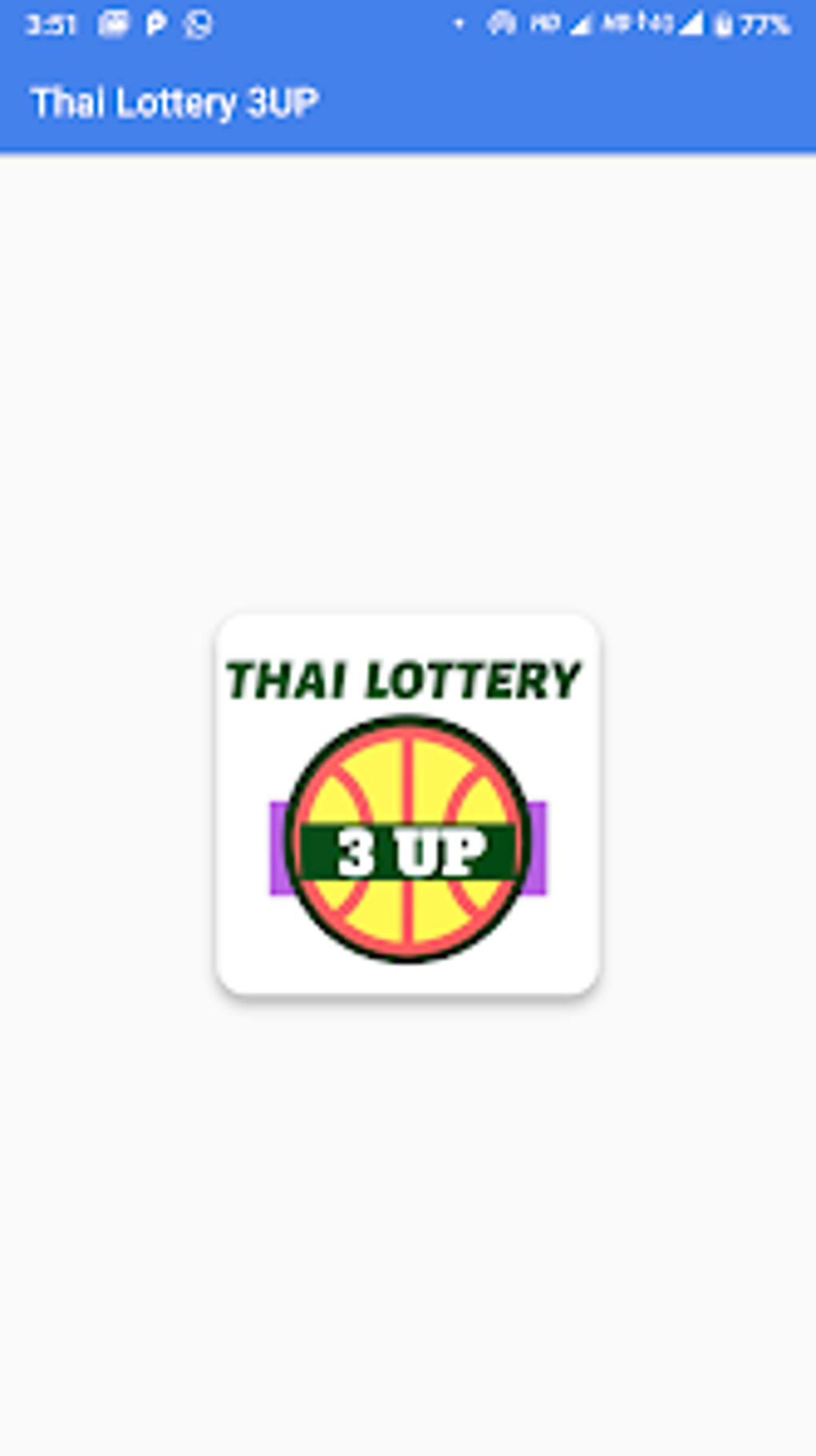 Thai Lottery 3UP para Android - Descargar