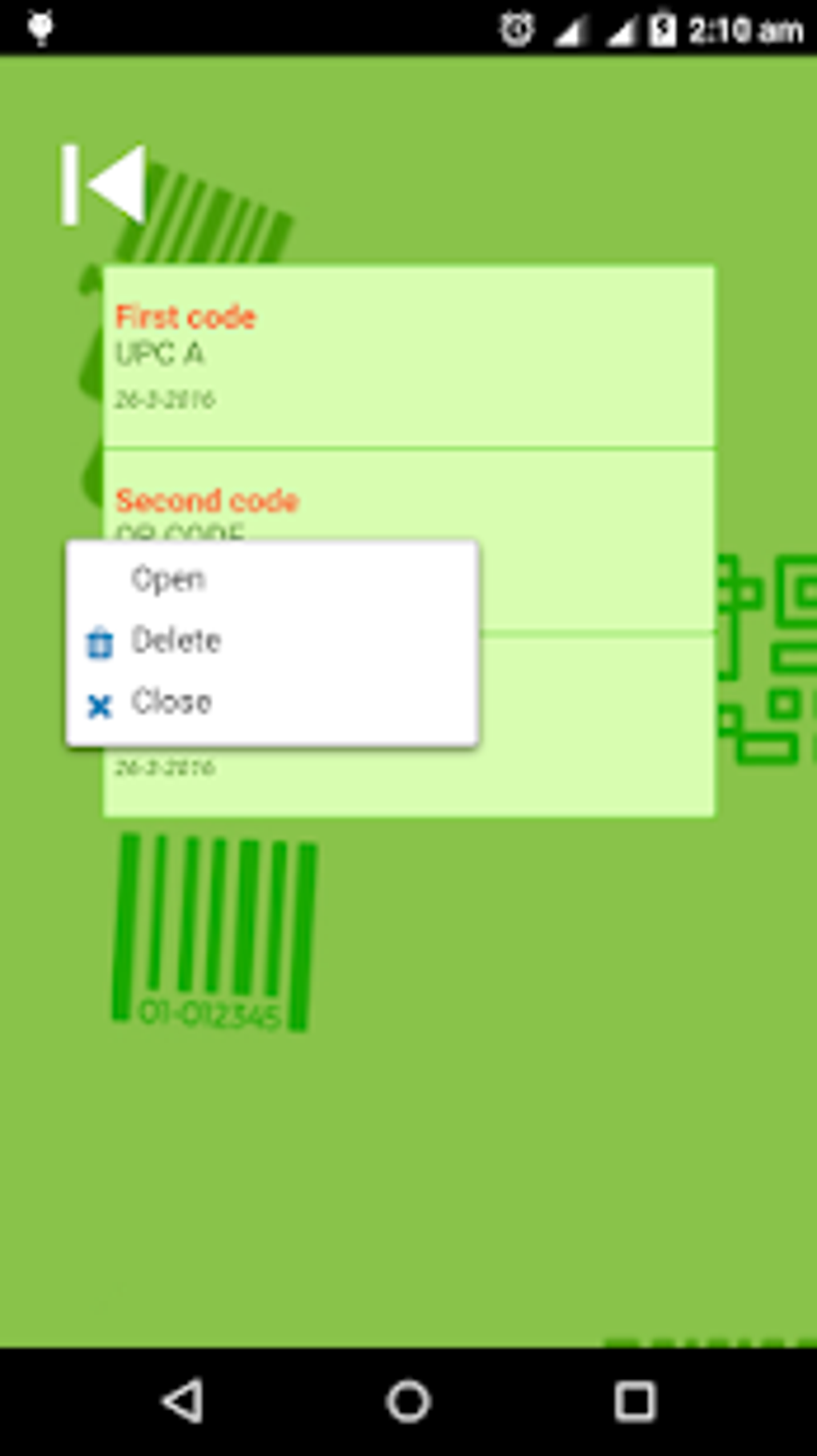 Android I in Simple Barcode Scanner APK ndir Android I in Simple Barcode Scanner APK ndir