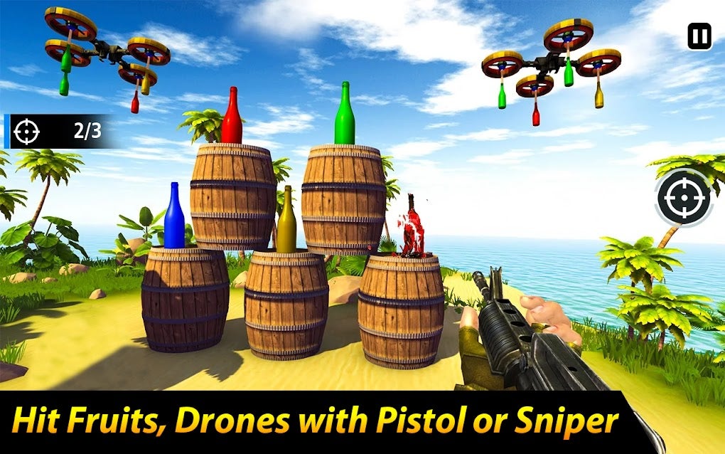 Real Bottle Shooting Gun Games Android 版 - 下载