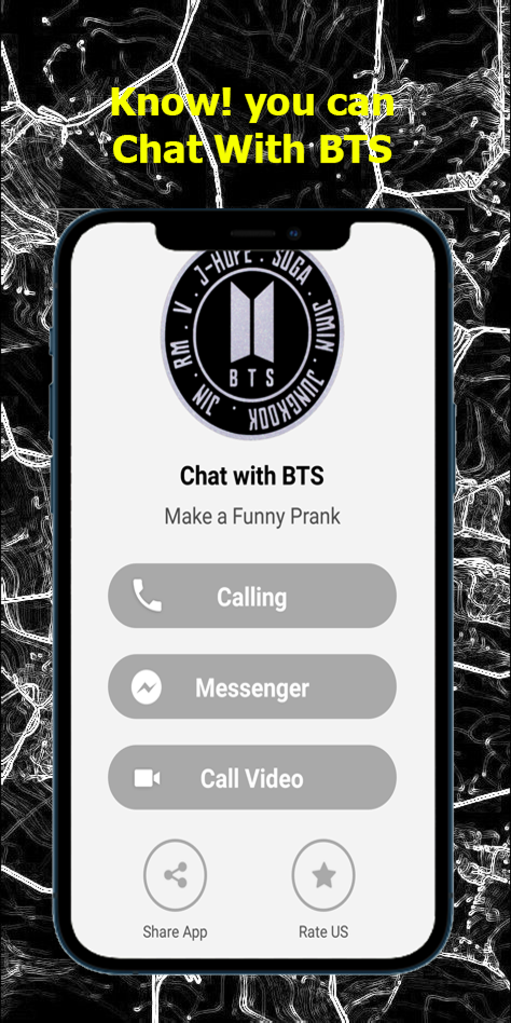 BTS - Lovely video call chat para Android - Descargar