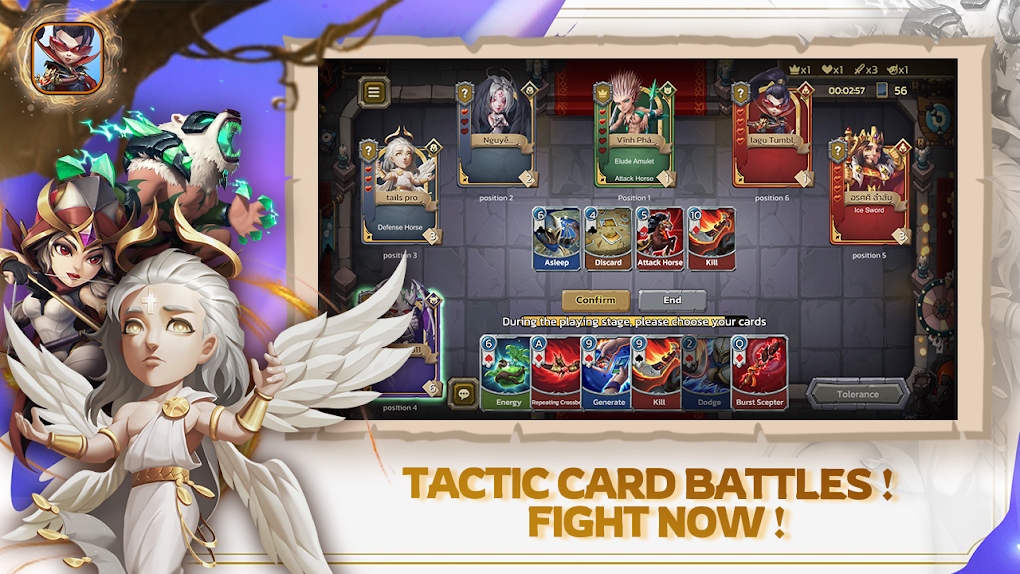 Battle of Heroes - Card Game para Android - Descargar