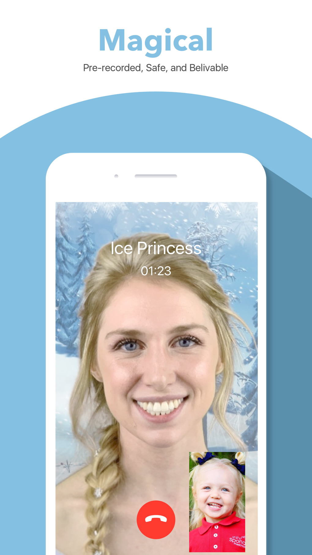Video Call Ice Princess para iPhone - Descargar