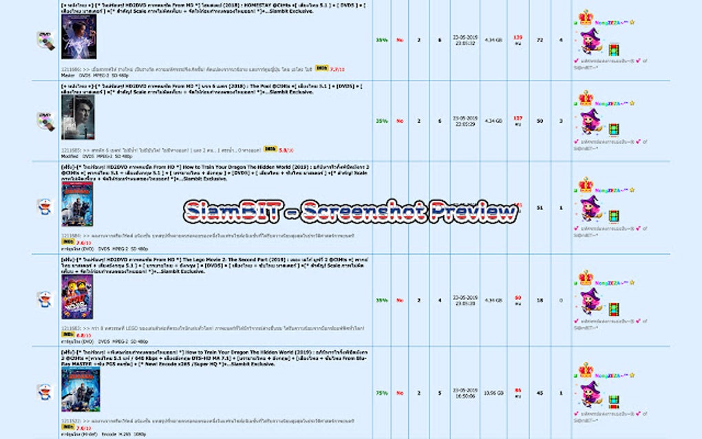 SiamBIT - Screenshot Preview pour Google Chrome - Extension Télécharger
