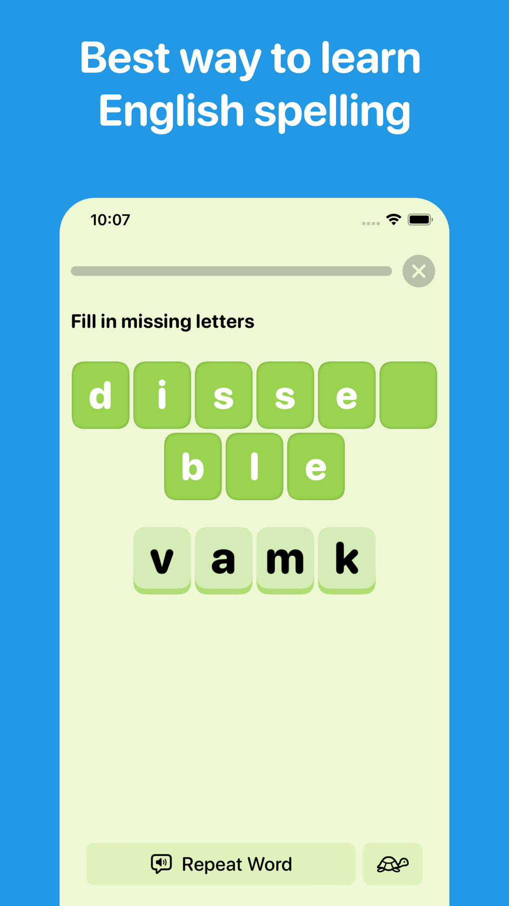 Spelling Bee - Word Games para iPhone - Descargar